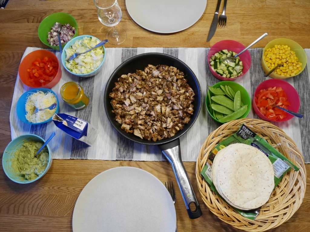 Jamaican Jerk Taco, Santa Maria, Street Food från Santa Maria