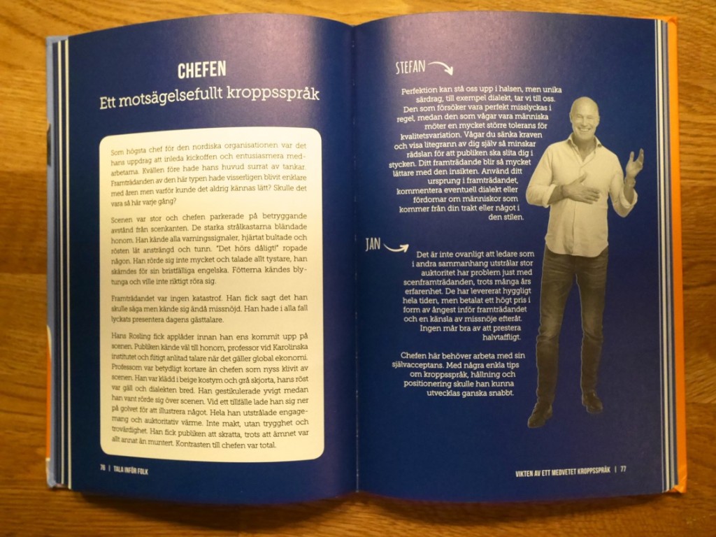 Scenskräck, Tala inför folk Stefan Sauk och Jan Marcusson